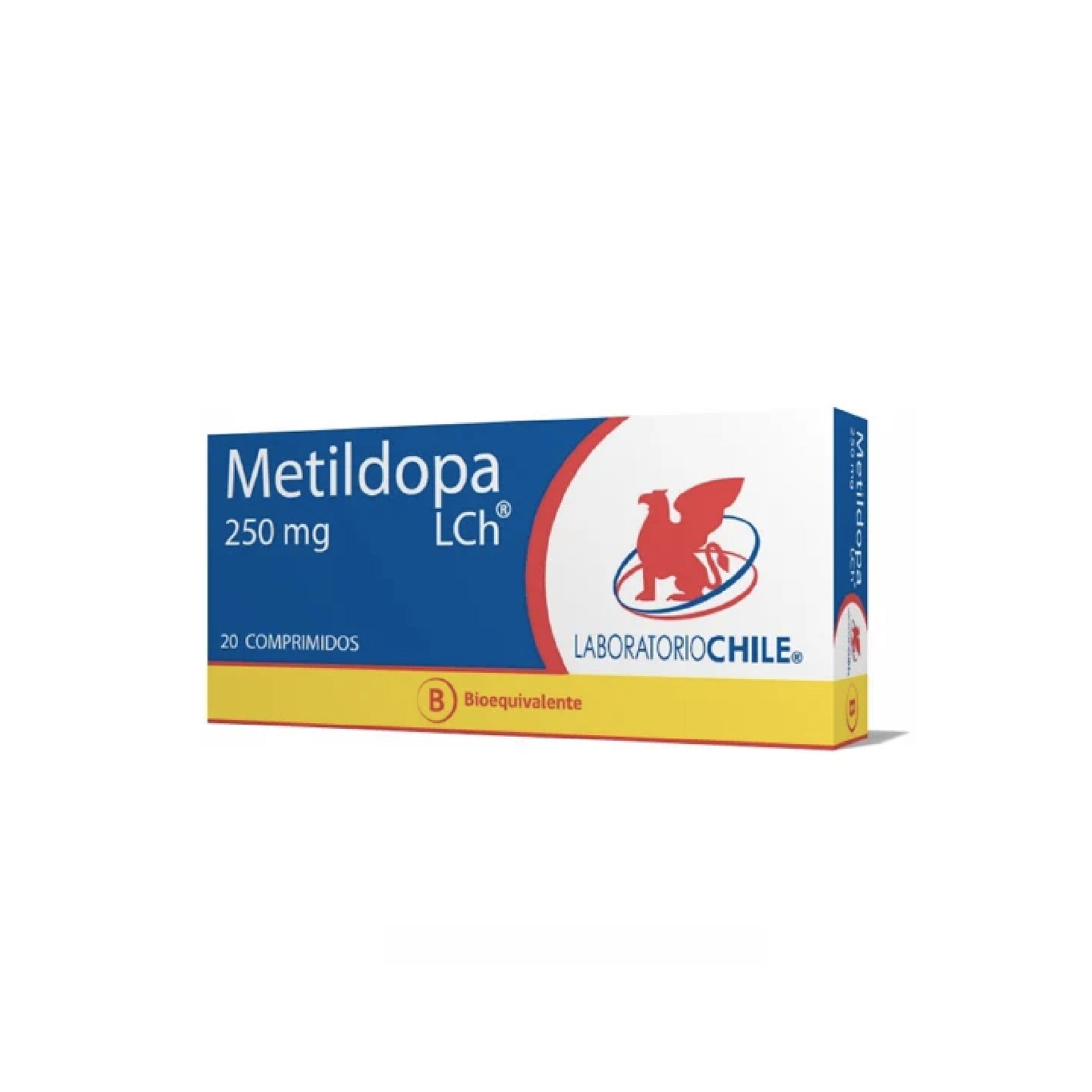 METILDOPA CHILE LAB 250mg Comp. x 20