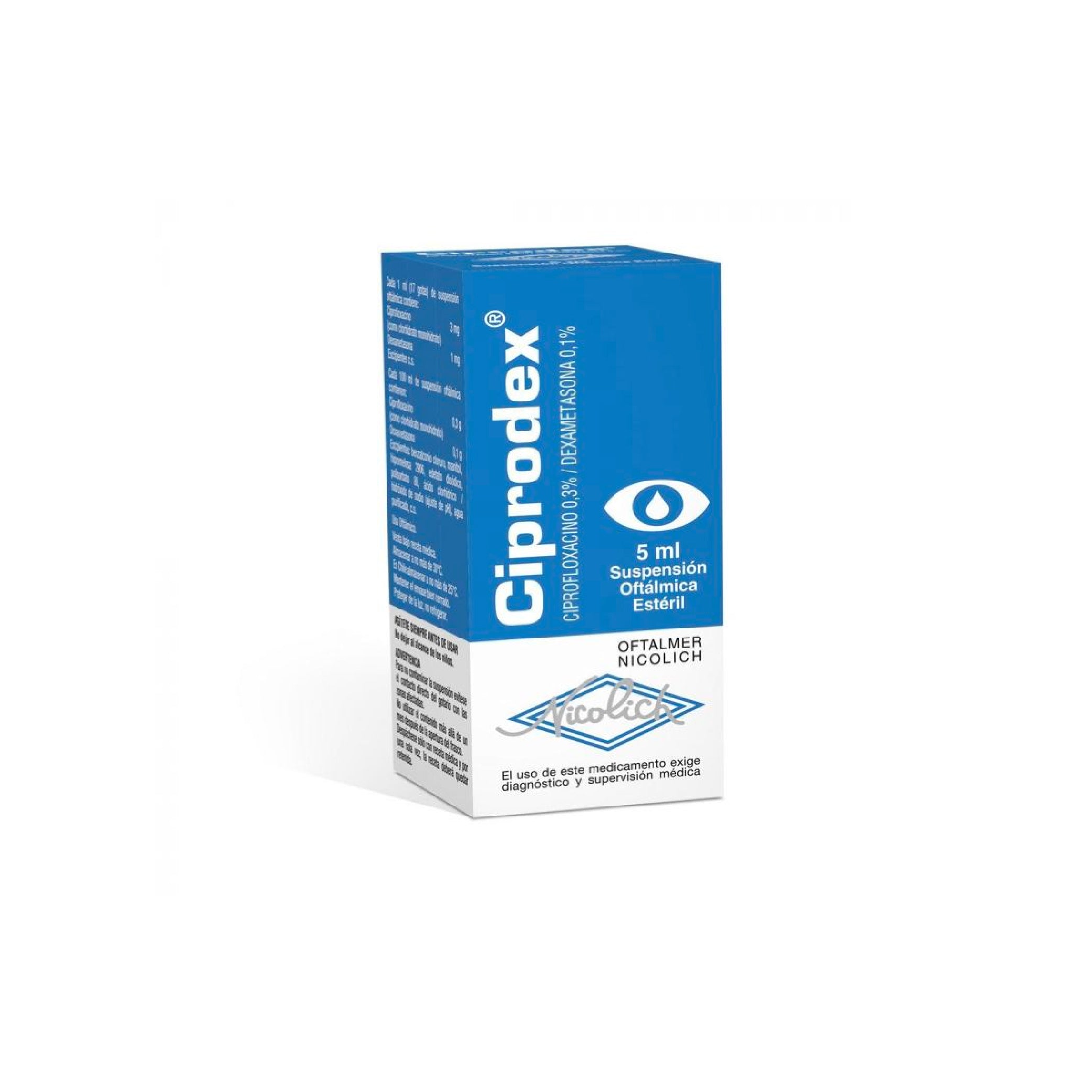 CIPRODEX Oft. Susp. x 5ml