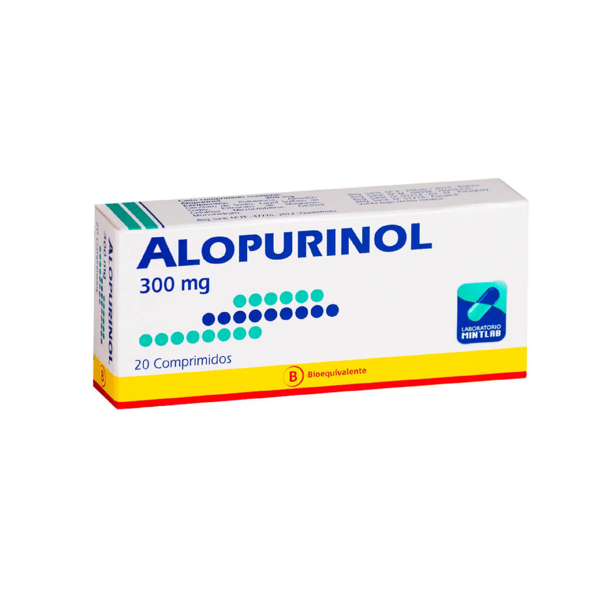 ALOPURINOL MINTLAB 300mg Comp. x 20
